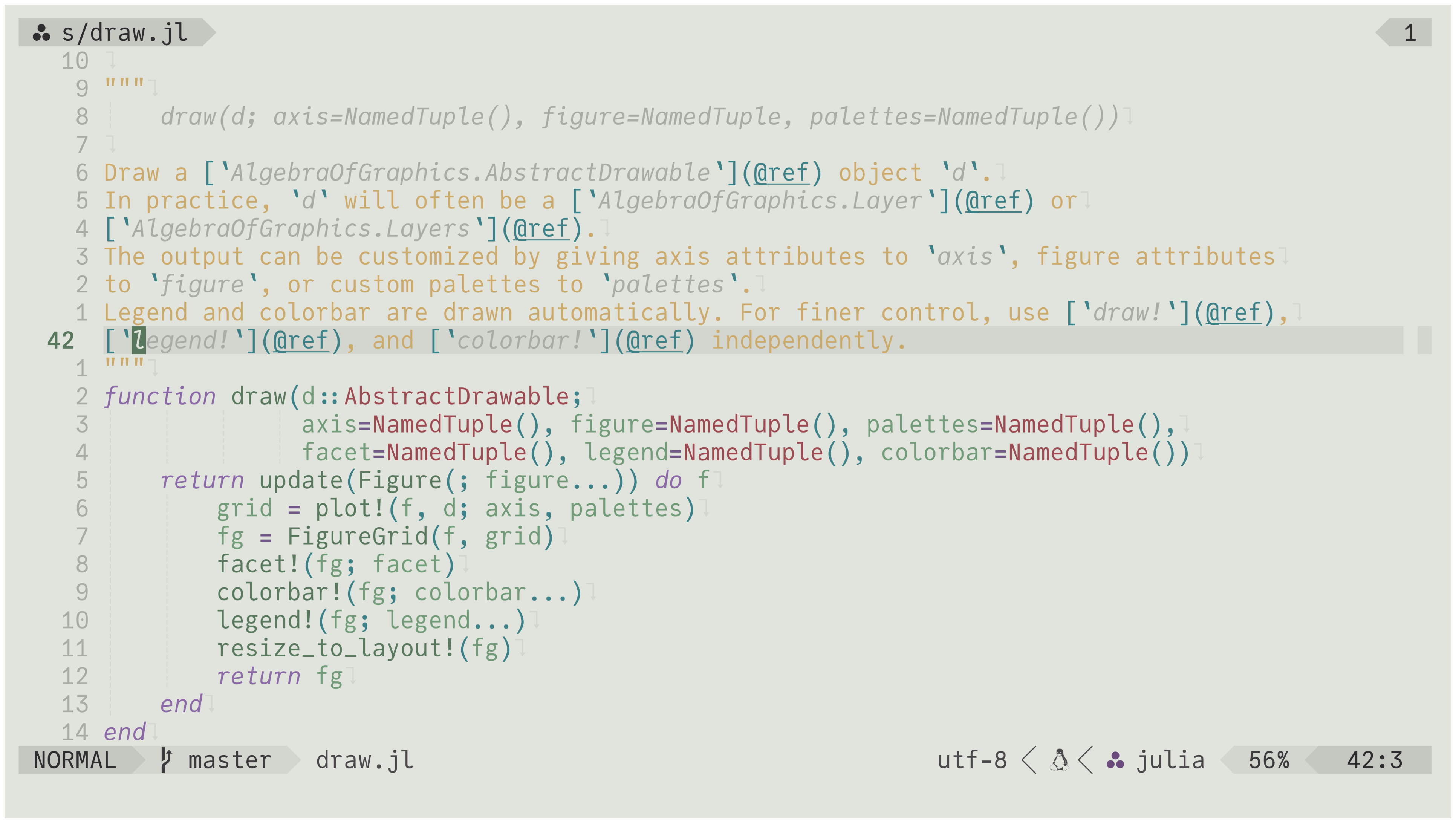 GitHub - daschw/leaf.nvim: A forest green dark & light colorscheme for ...