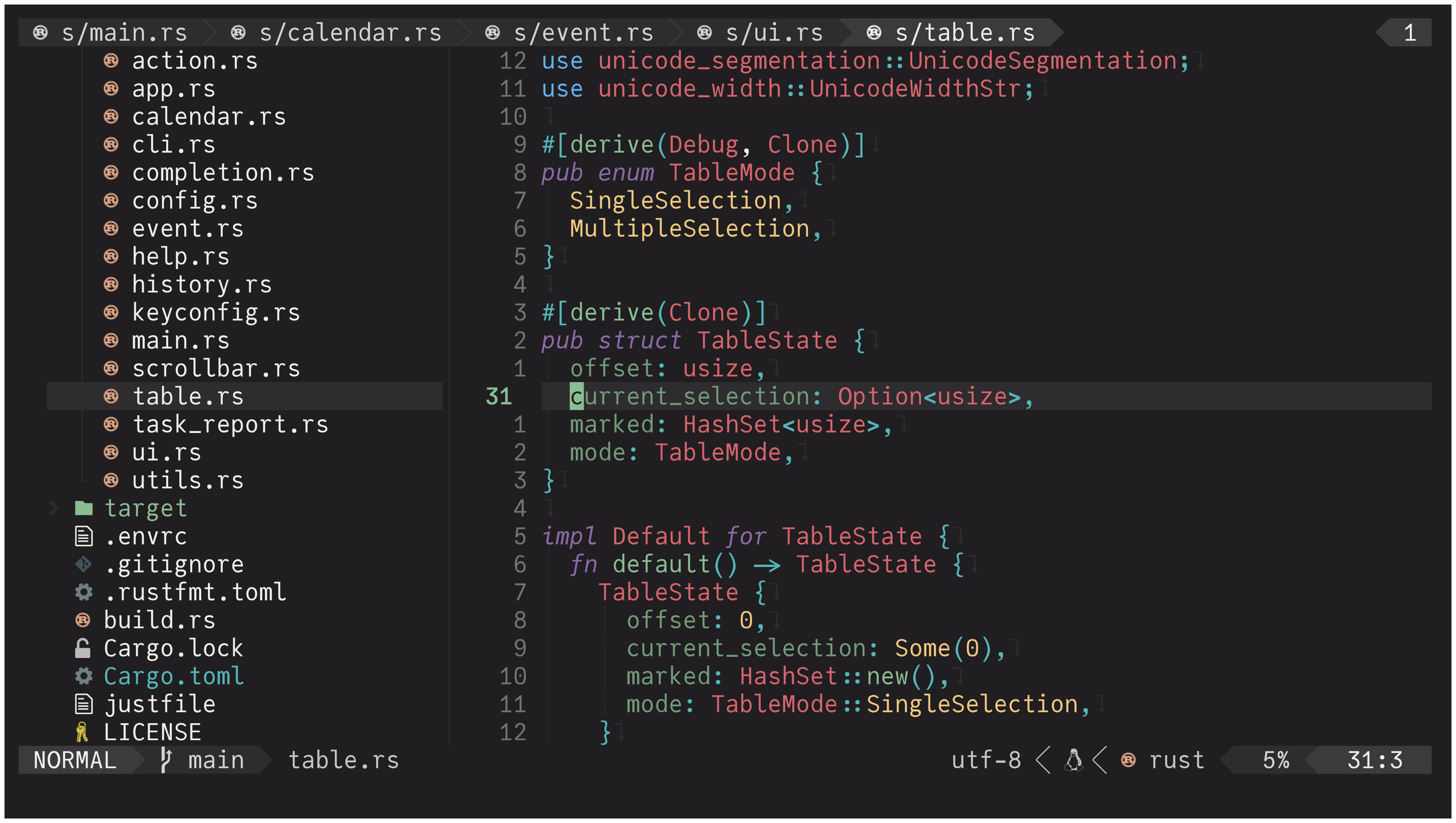 GitHub - daschw/leaf.nvim: A forest green dark & light colorscheme for ...