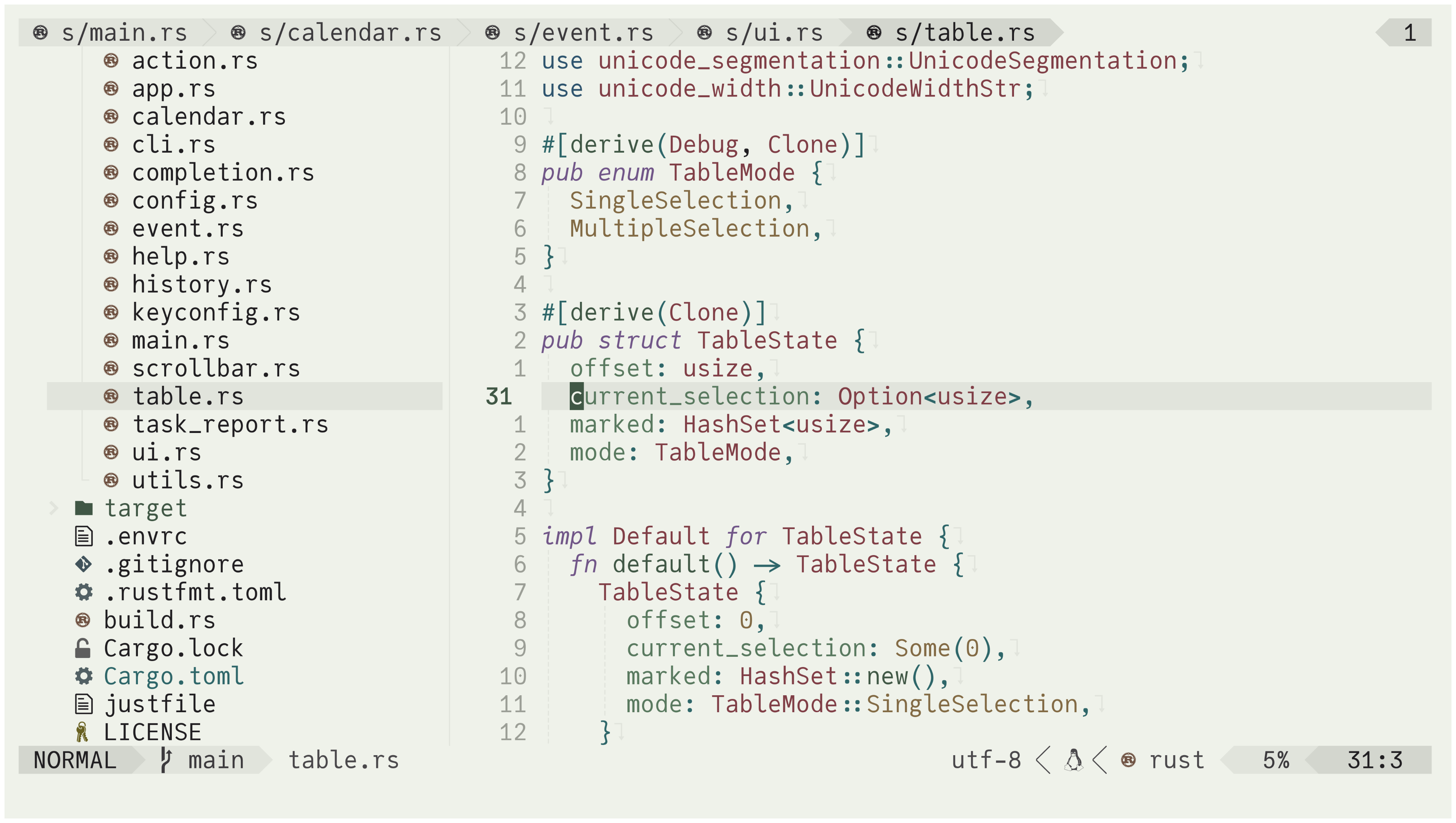 GitHub - daschw/leaf.nvim: A forest green dark & light colorscheme for ...