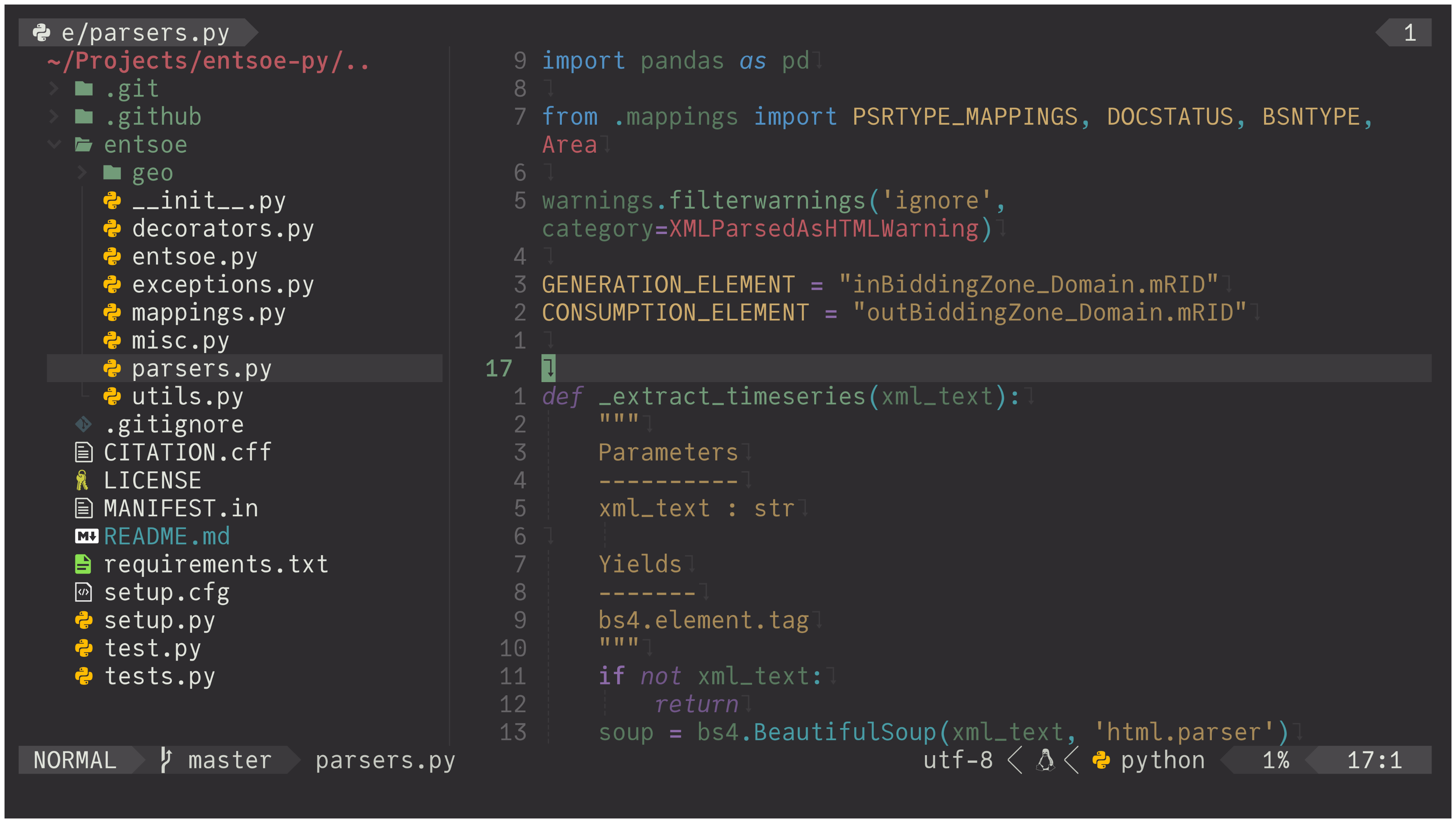 GitHub - daschw/leaf.nvim: A forest green dark & light colorscheme for ...