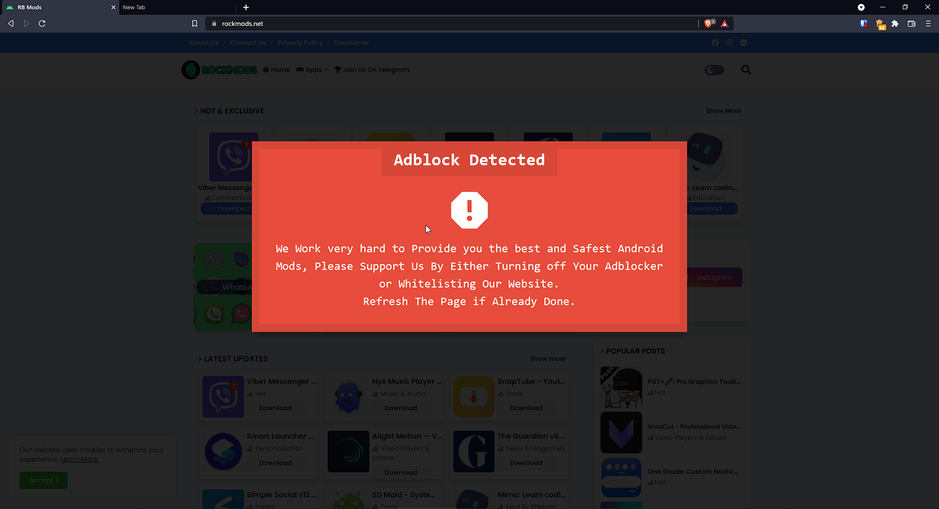 Fixes anti-adblock on rockmods.net by ryanbr · Pull Request #678 · brave/adblock-lists · GitHub