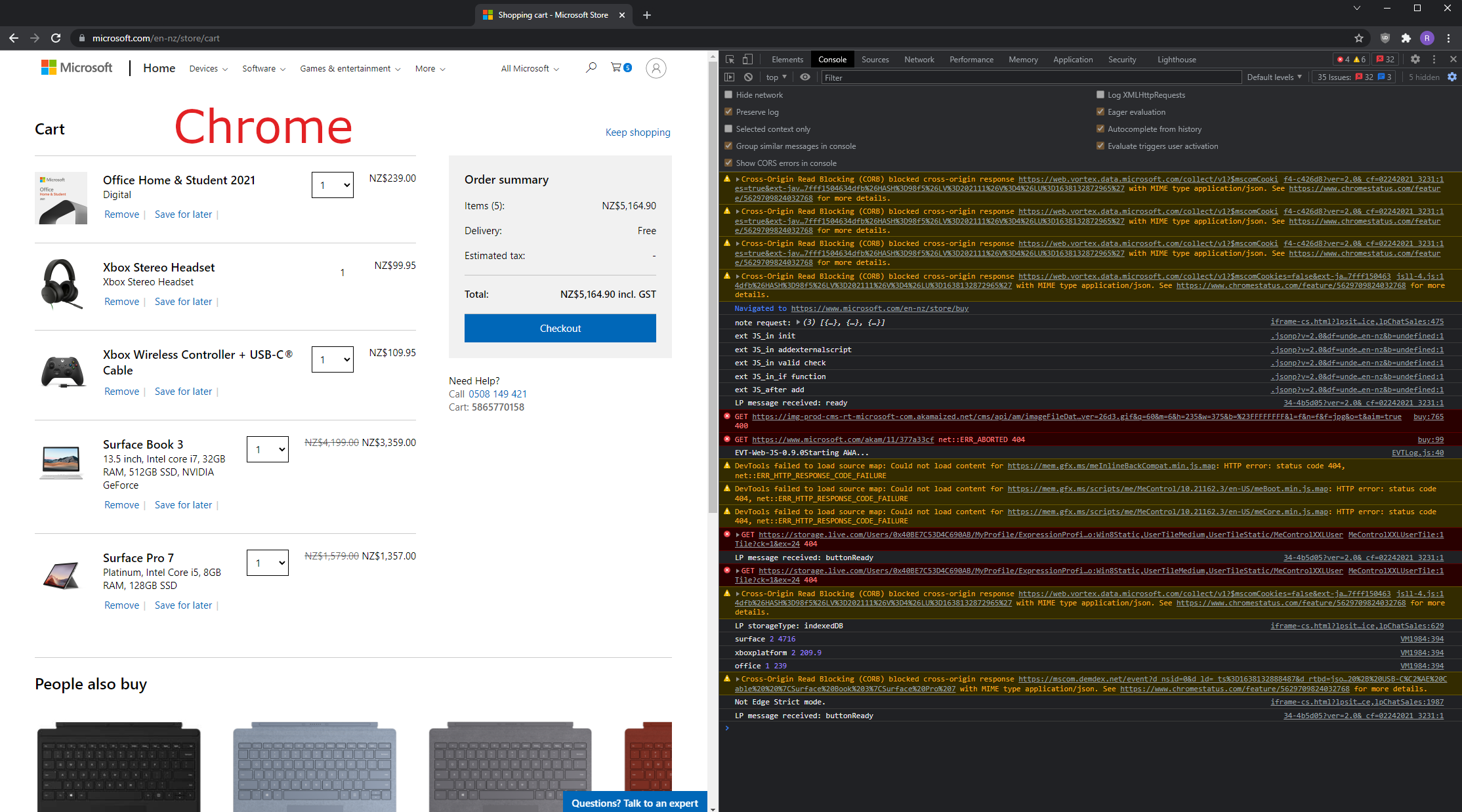 Unable to view/add items in Microsoft store cart · Issue #19792 · brave ...