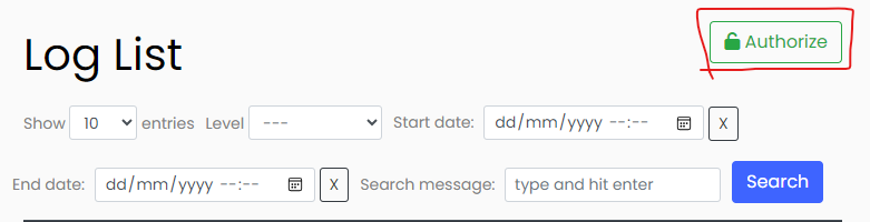 Using Optionsauthorizationauthenticationtype Authenticationtypejwt