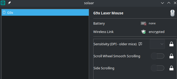 Mice connected via wire do not need Wireless link indicator · Issue #1993 · pwr-Solaar/Solaar ...