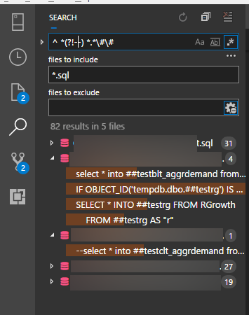 Negative lookahead on regex search starts to work, then fails · Issue #2161 · microsoft ...