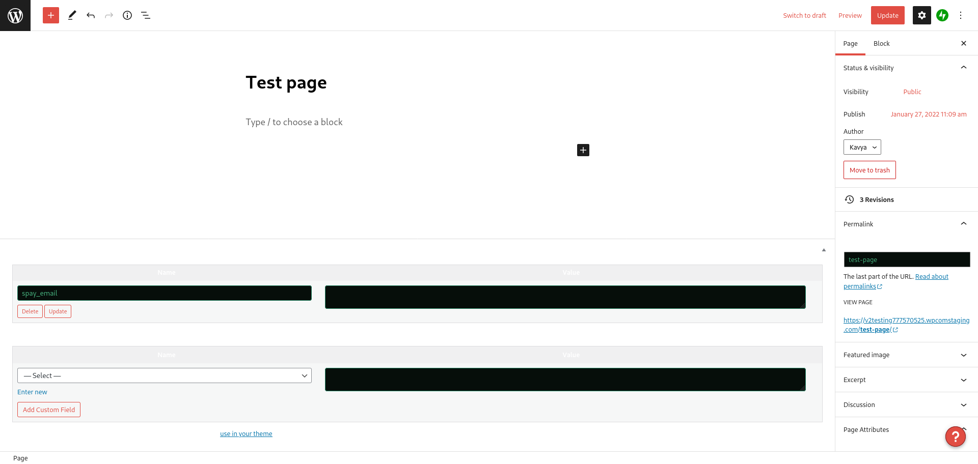 Twenty seventeen: Setting a dark site background makes form fields unreadable in the block ...