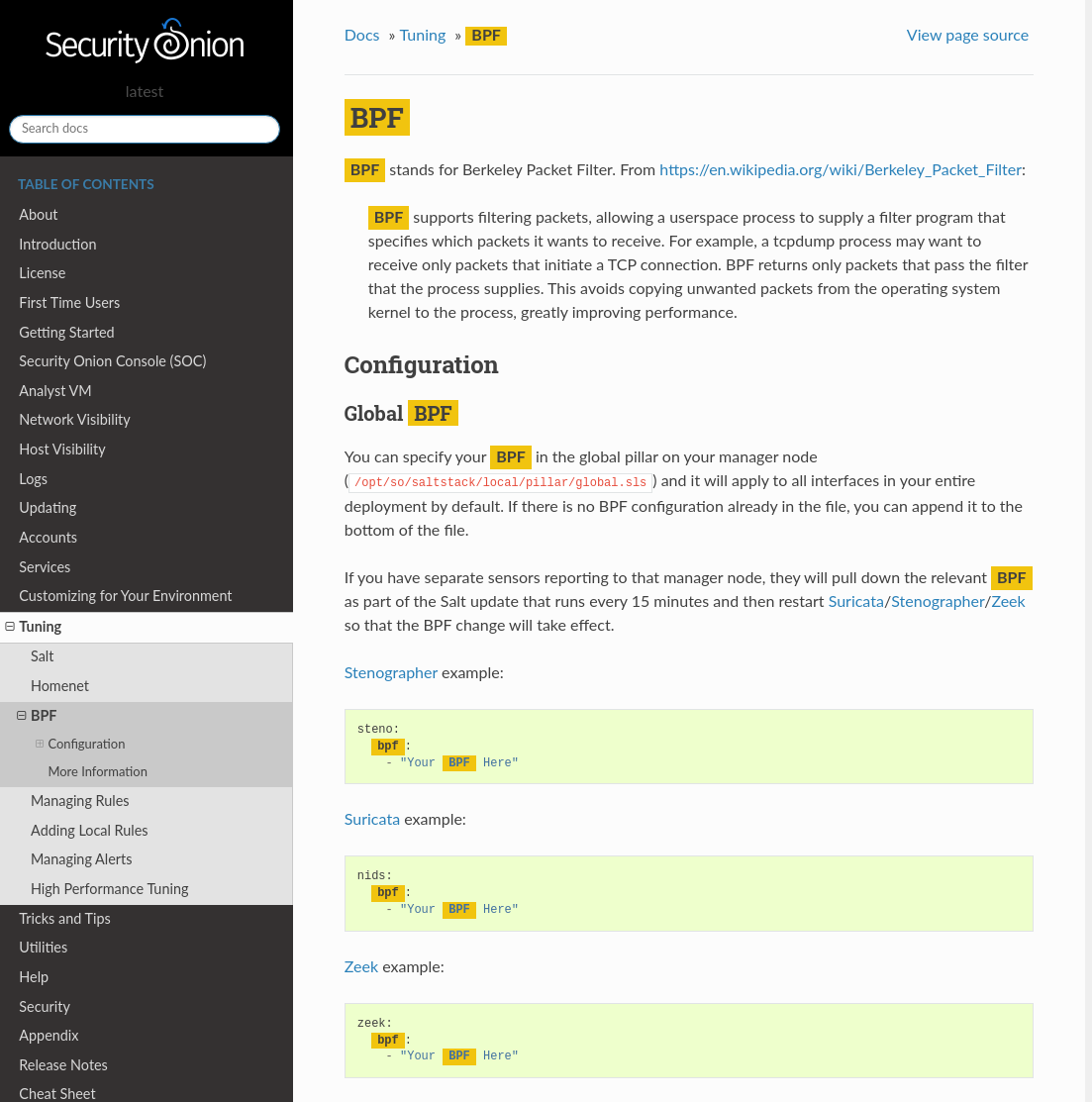 FEATURE: Improve local copy of docs in SOC · Issue #9097 · Security-Onion-Solutions ...