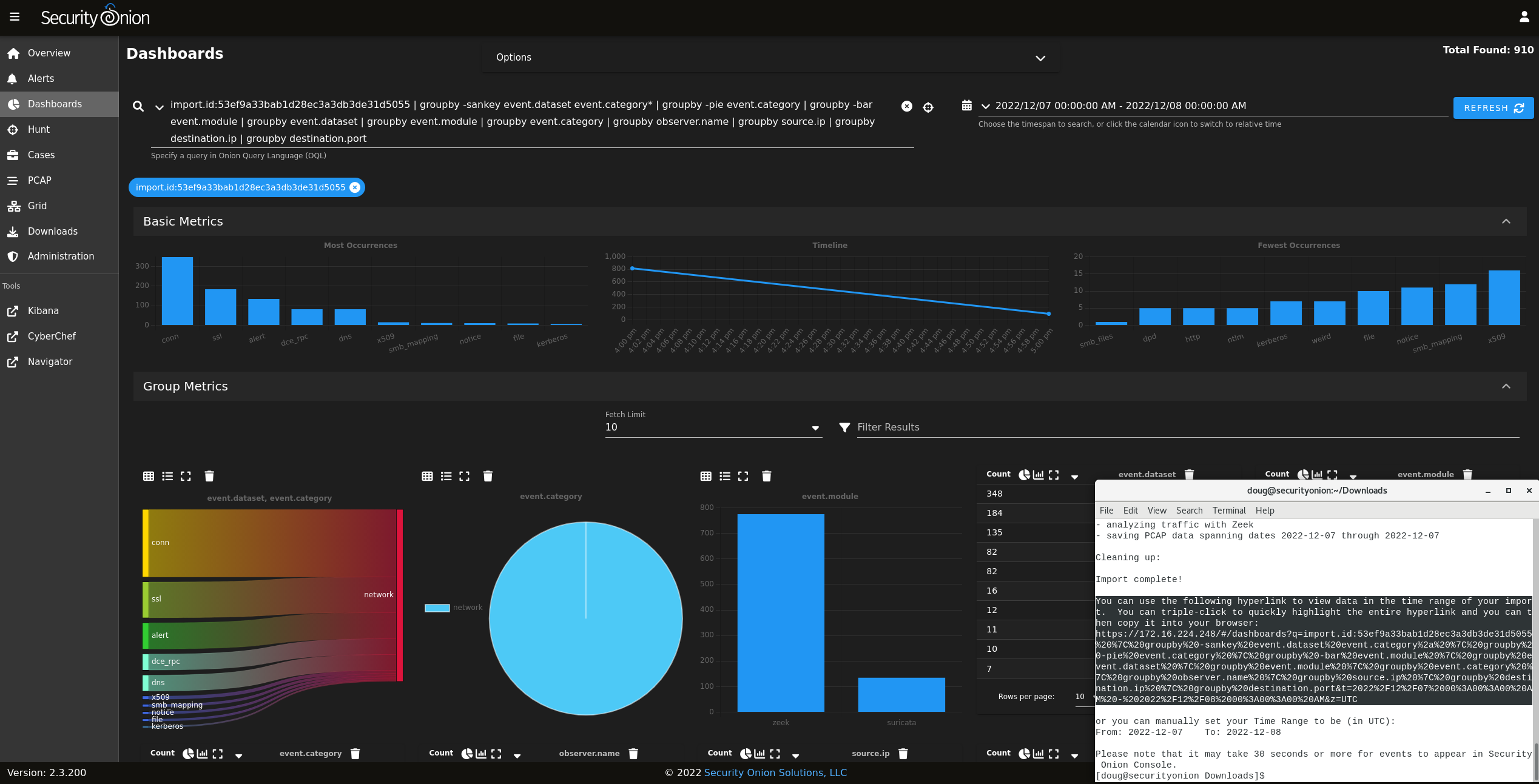 FIX: so-import utilities should hyperlink to dashboards · Issue #9373 · Security-Onion-Solutions ...