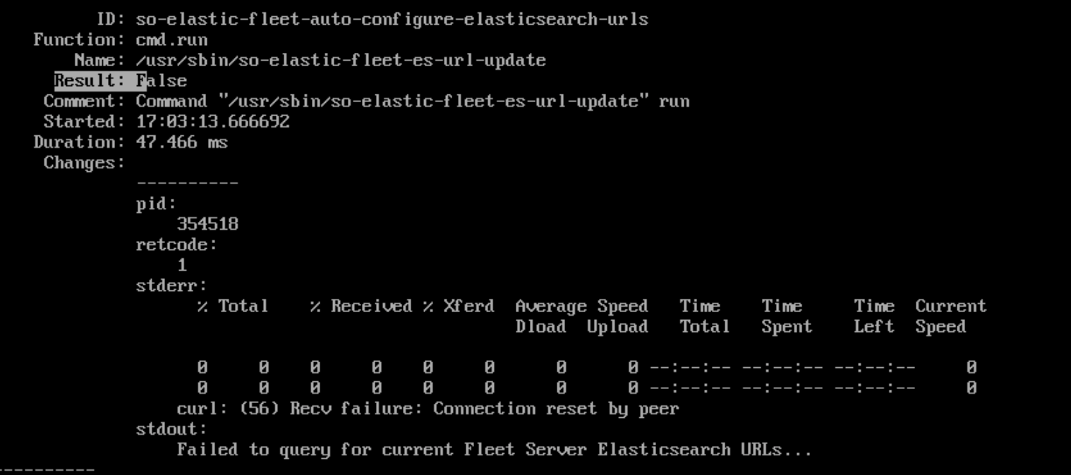 FIX: soup may fail while trying to query Fleet server · Issue #10974 · Security-Onion-Solutions ...
