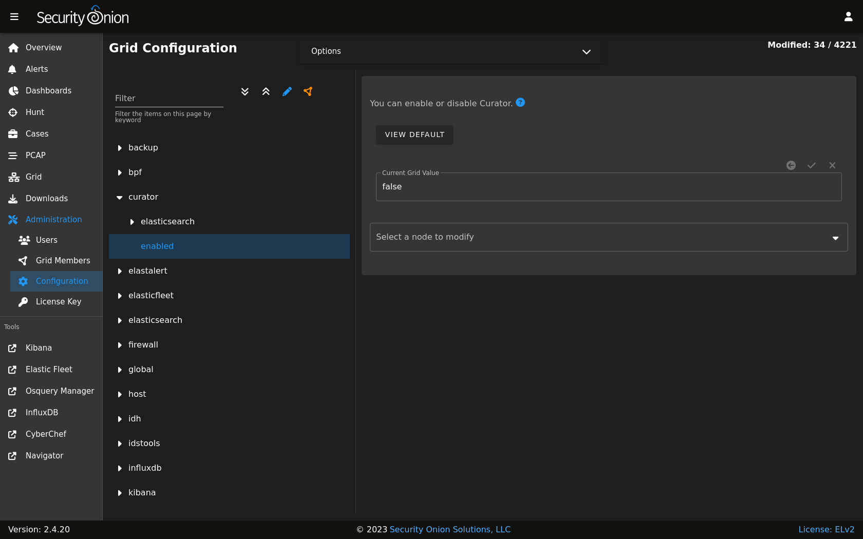 Security Onion 2.4 Feature o' the Day - Configure Curator · Security-Onion-Solutions ...
