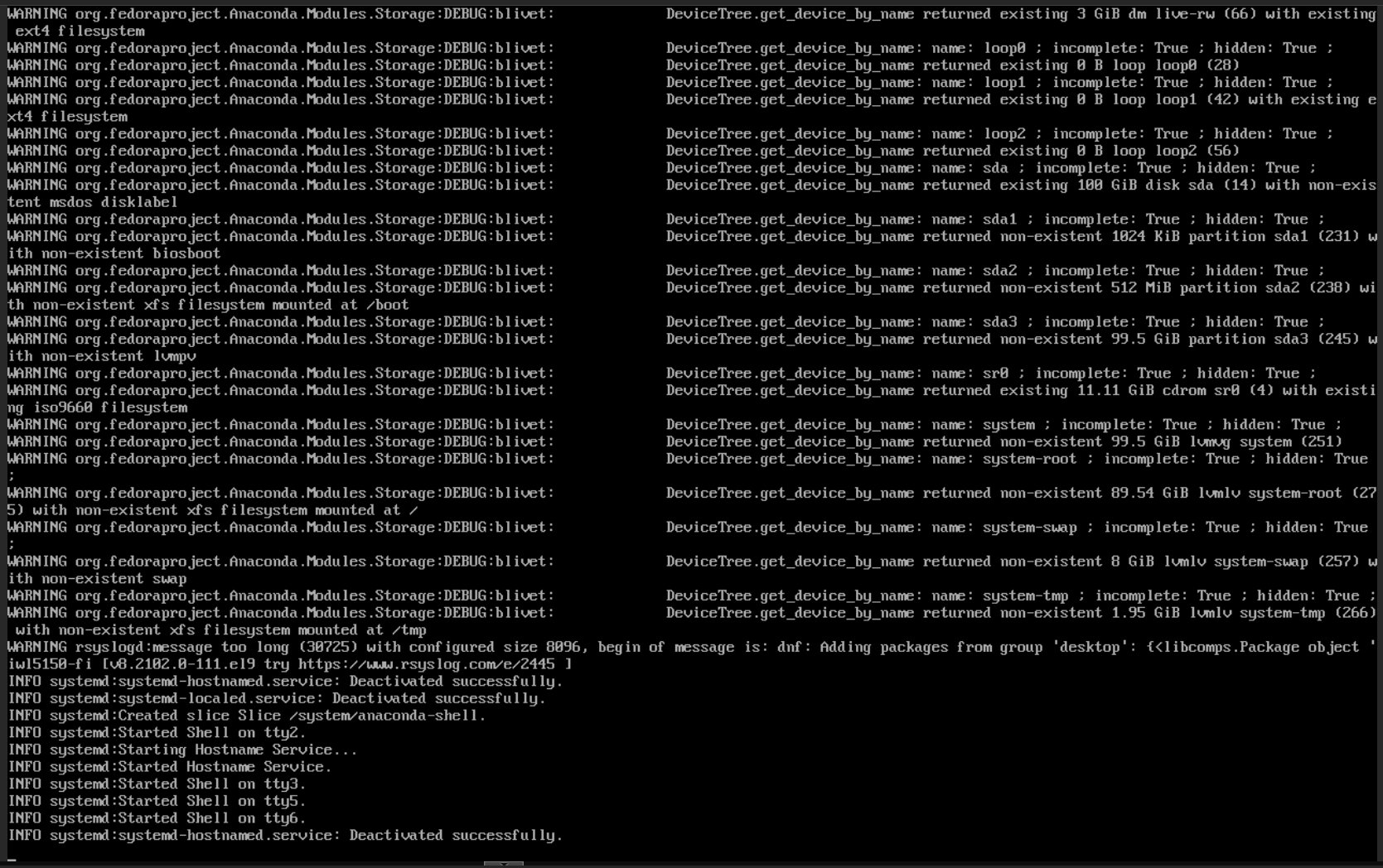 FIX: Choosing Desktop or IDH from ISO GRUB menu results in failure · Issue #11865 · Security ...