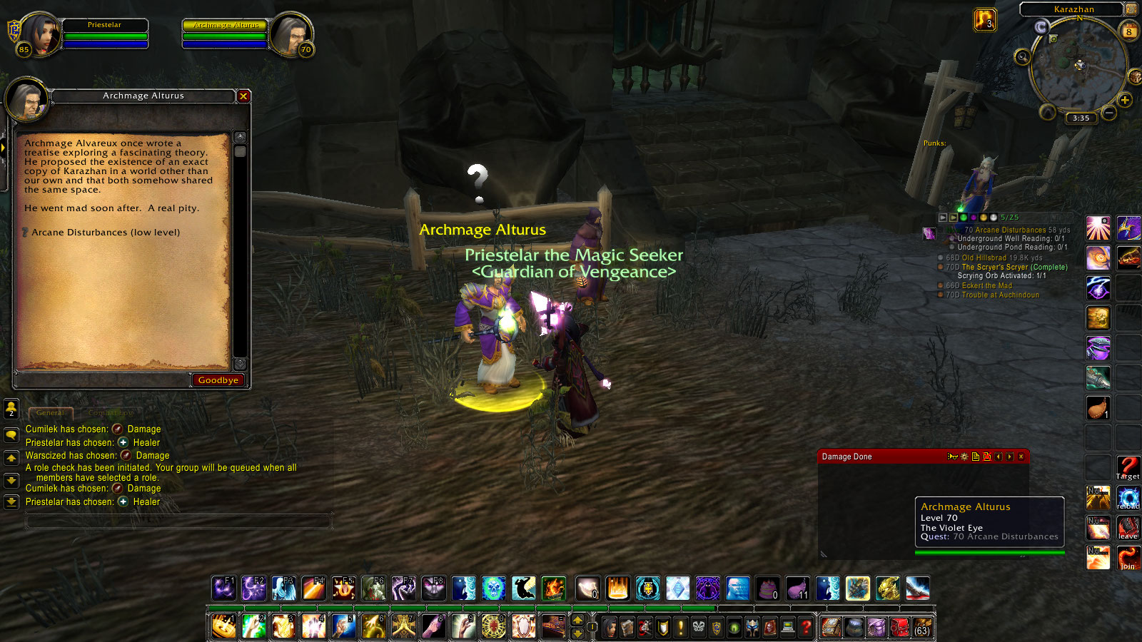 [Quest][Npc] Archmage Alturus quest giver bug · Issue #3852 ...