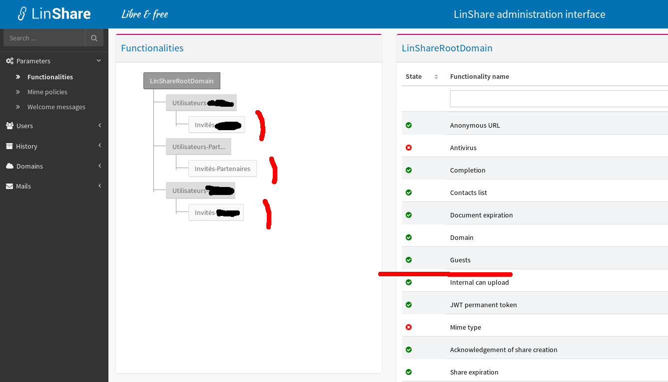 [Linshare 2.2.3] No guest menu · Issue #56 · linagora/linshare · GitHub