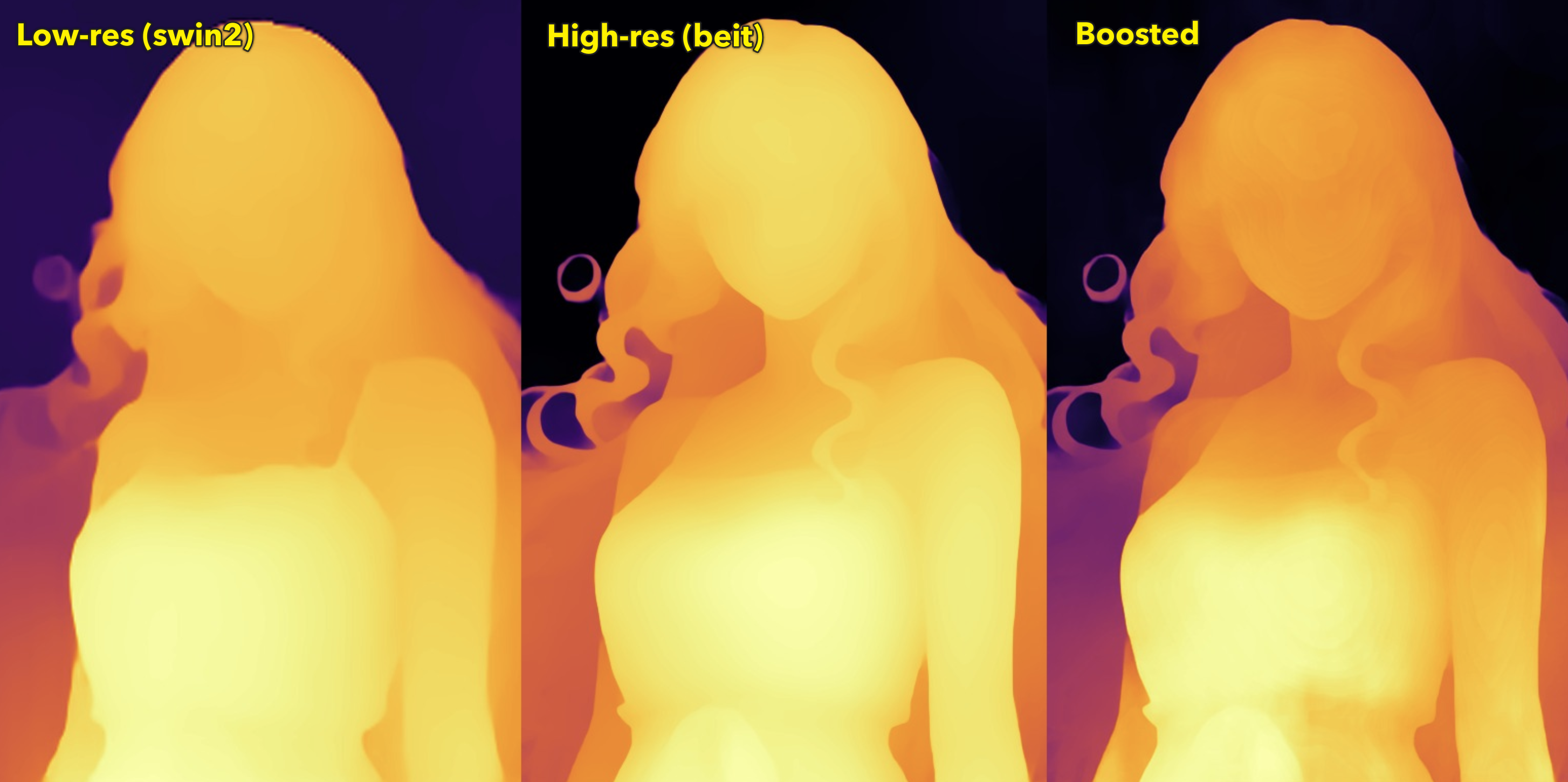 Lots of artifacts in boosted depth map? · Issue #6 · compphoto/BoostYourOwnDepth · GitHub