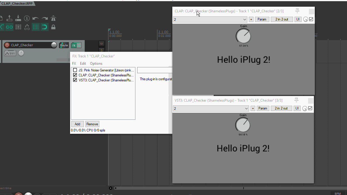 CLAP: Upon DAW preset change, parameter value(s) don't get reflected on the GUI · Issue #889 ...