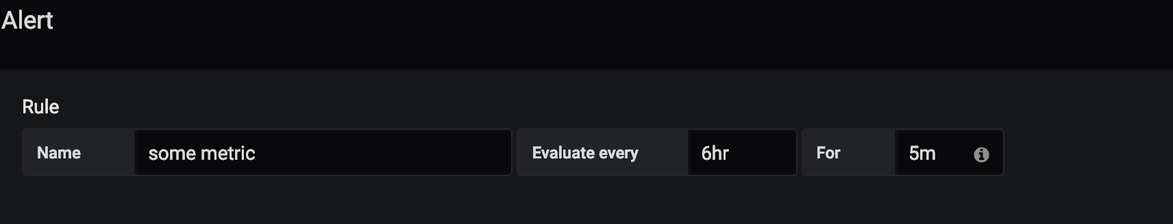 Avoid Second As Default Unit For Alerting Interval Since It Can Be Confusing When Using Invalid