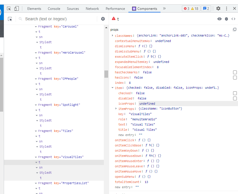 How to make icons show as per the documentation for ...
