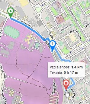 Vyhľadávač trás prehodí Štart a bod č. 1 · Issue #519 · FreemapSlovakia/freemap-v3-react · GitHub