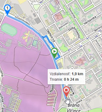 Vyhľadávač trás prehodí Štart a bod č. 1 · Issue #519 · FreemapSlovakia/freemap-v3-react · GitHub