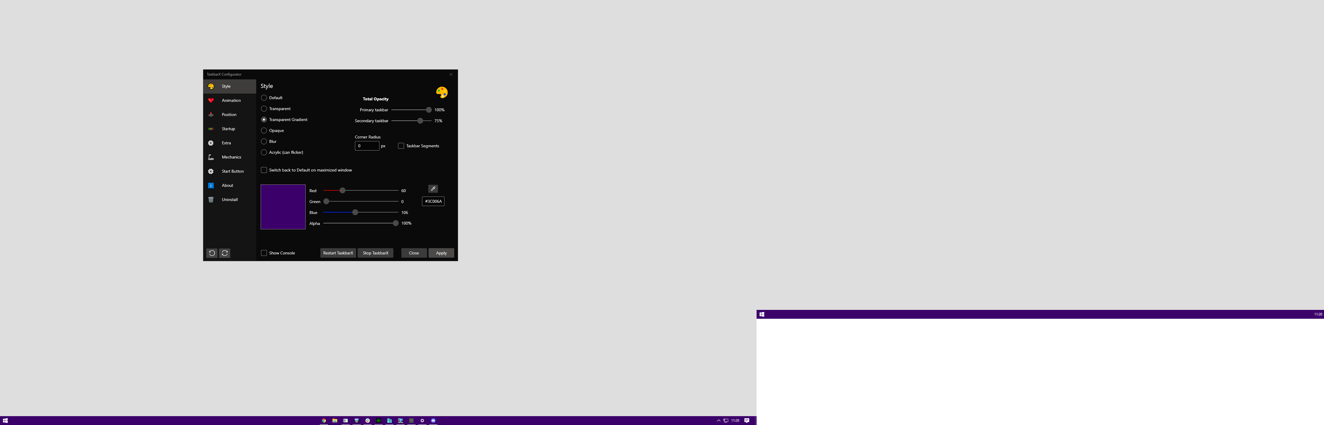 TaskbarX doesn't properly handle display changes · Issue #885 ...