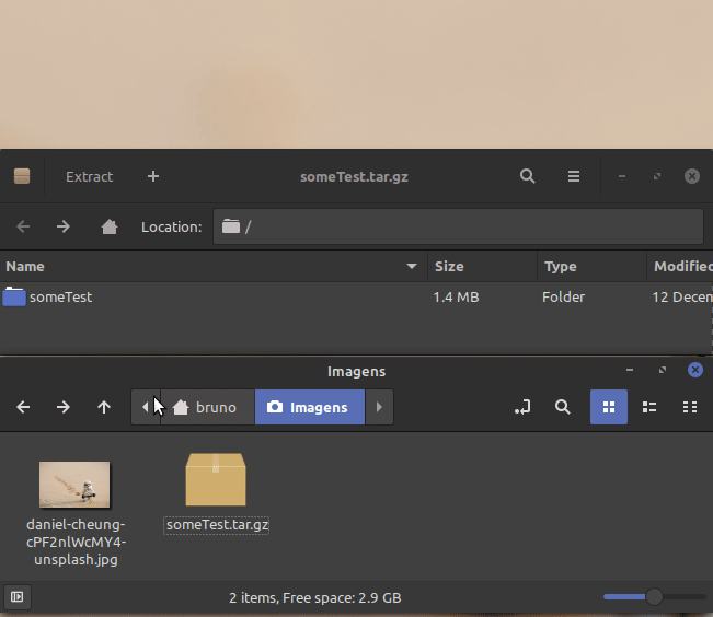 Error on clicking on "Show the files" after extracting a file from a compressed folder · Issue ...
