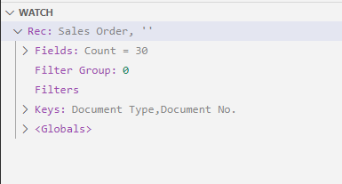 All Watch to Inspect FilterGroup on Record · Issue #6947 · microsoft/AL · GitHub