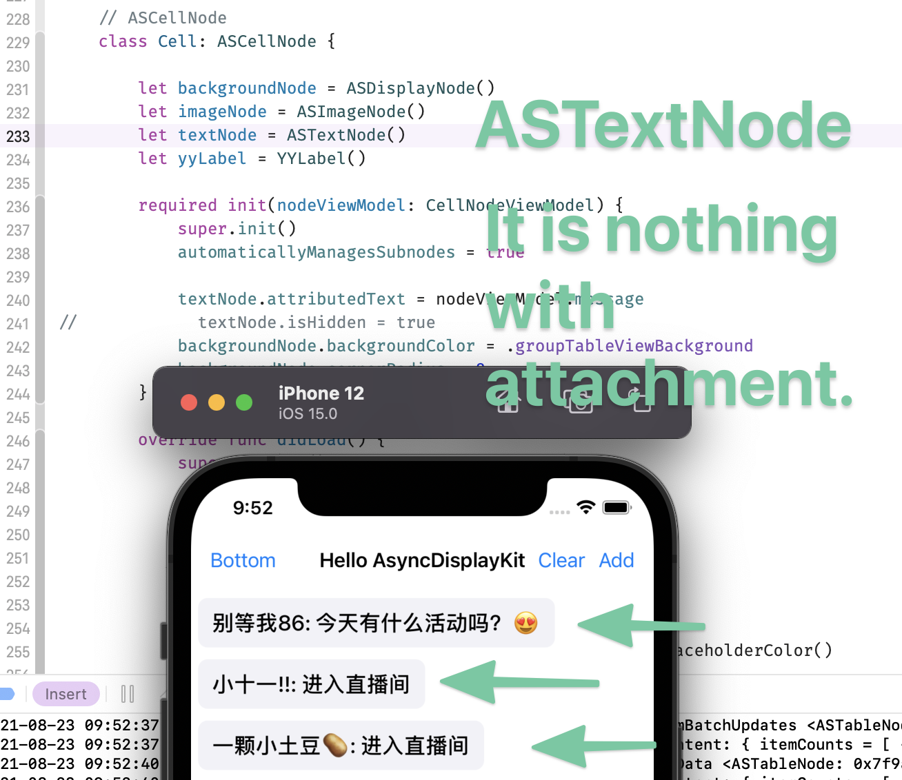 Astextnode 2 Does Not Support Custom View In Attributed String · Issue 2019 · Texturegroup