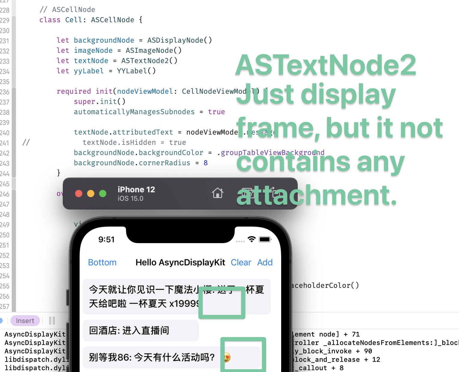 Astextnode 2 Does Not Support Custom View In Attributed String · Issue 2019 · Texturegroup