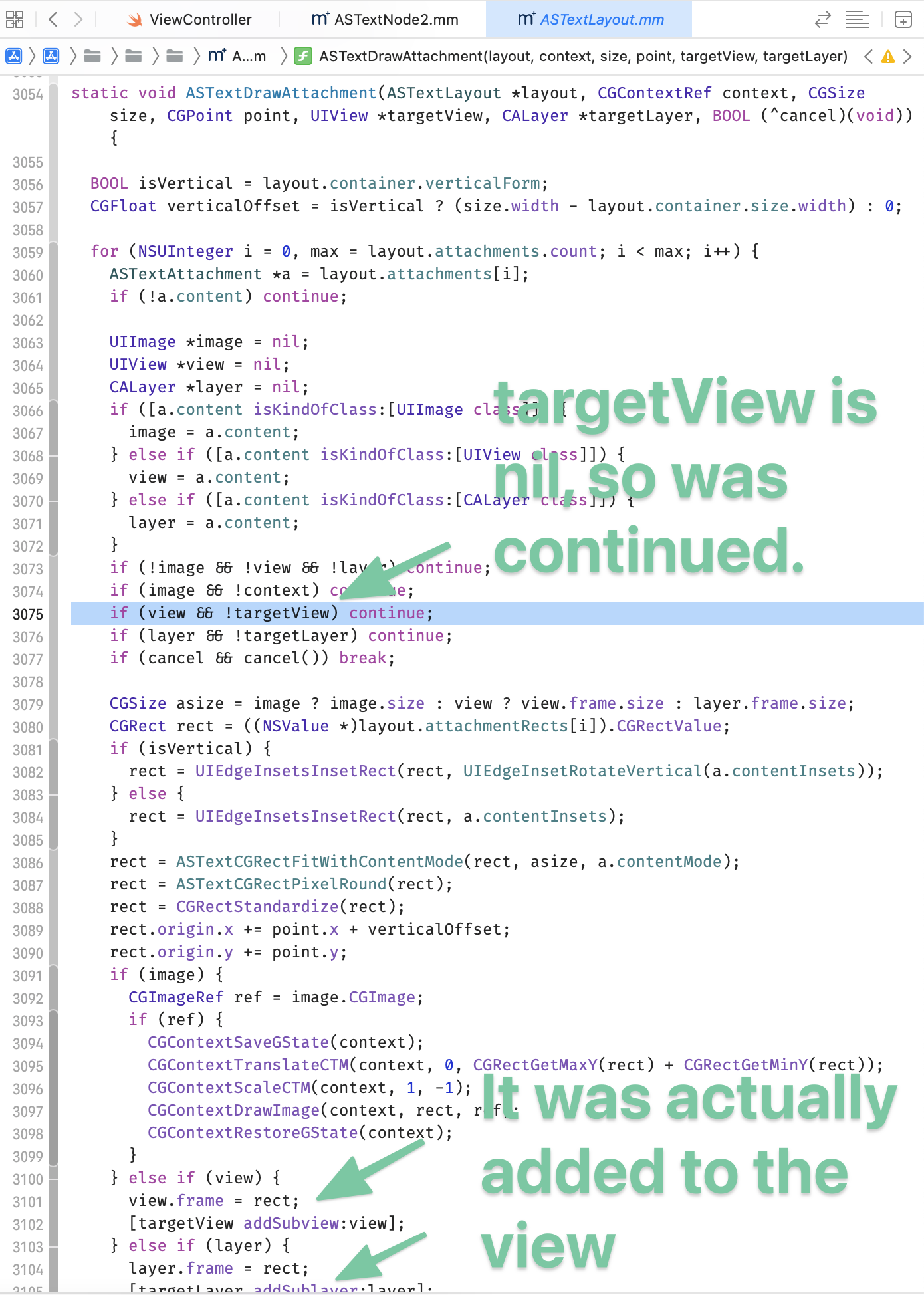 Astextnode 2 Does Not Support Custom View In Attributed String · Issue 2019 · Texturegroup