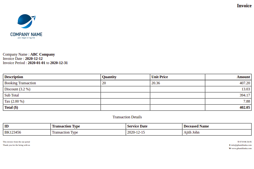 GitHub - gihandilanka-github/invoice_html_template: Sample Html Template