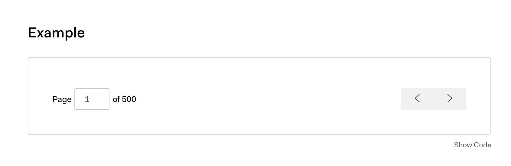 Hide buttons from Pagination Toolbar · Issue #833 · auth0/cosmos · GitHub