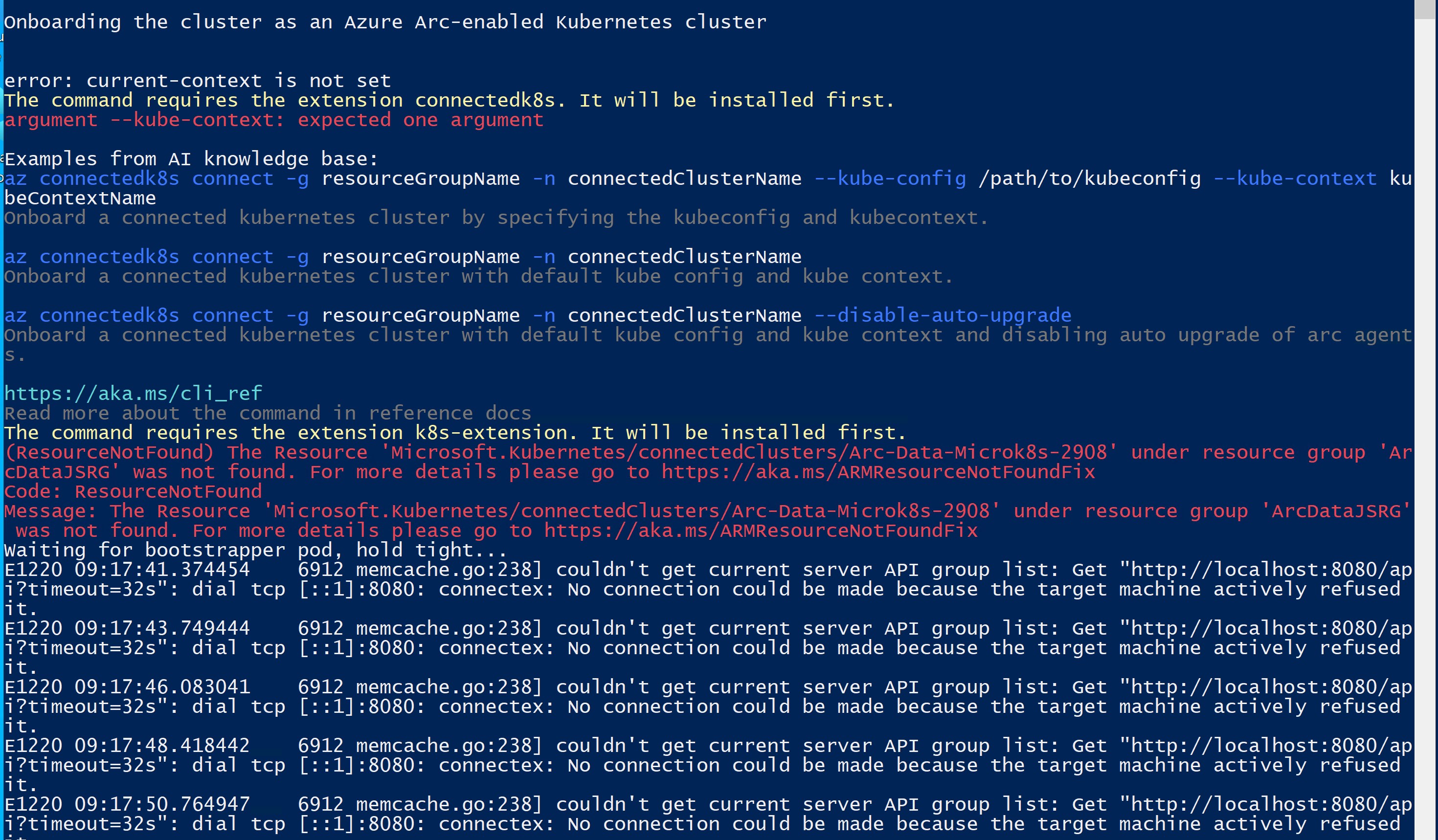 Data services Jumpstart (Postgres) fails for microk8s · Issue #1456 · microsoft/azure_arc · GitHub