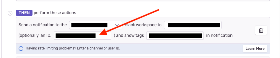 Slack alert integration: changing the Slack channel to notify gives an error message · Issue ...