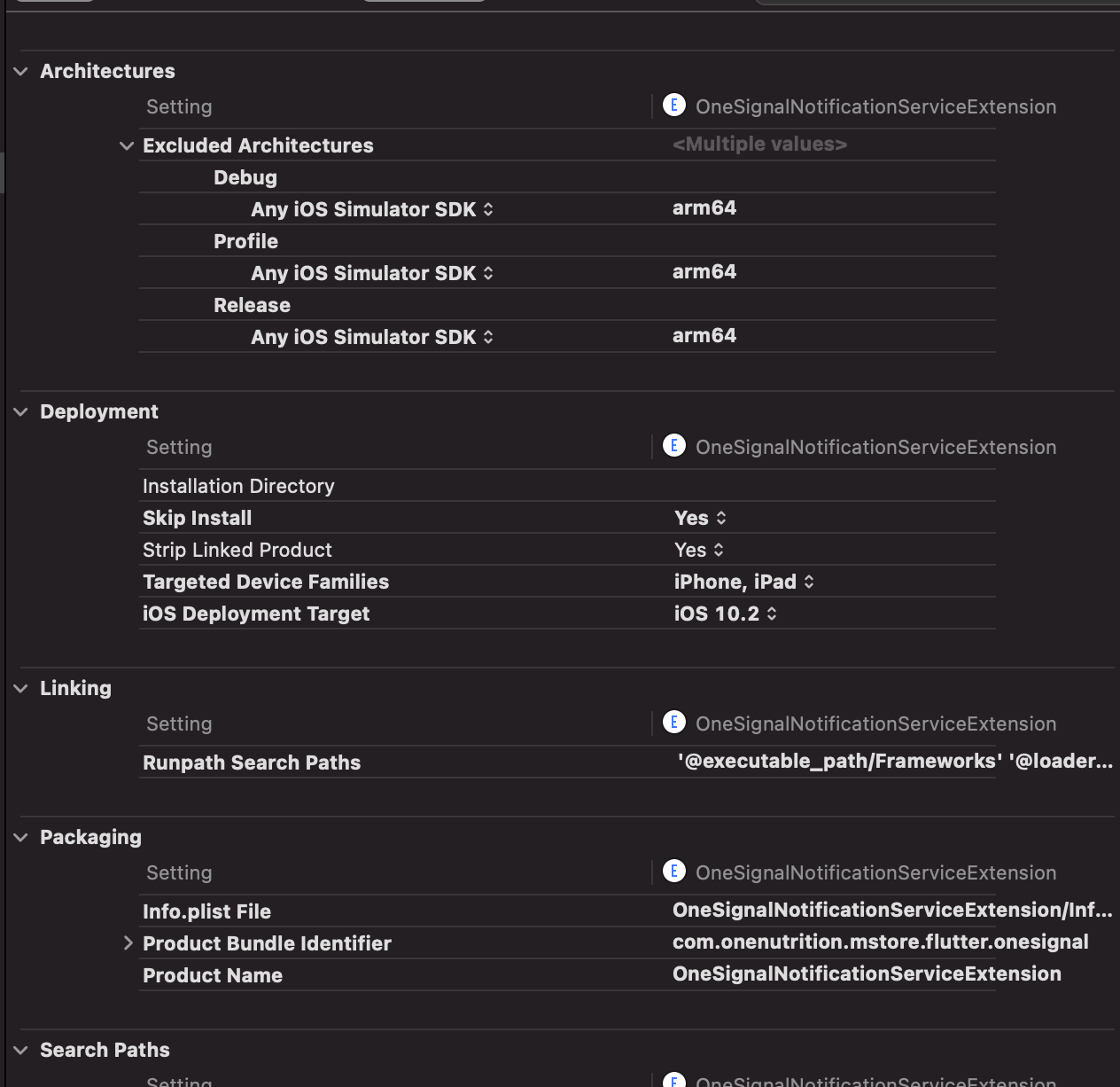 framework not found Pods_OneSignalNotificationServiceExtension Flutter 2.2.3 · Issue #472 ...