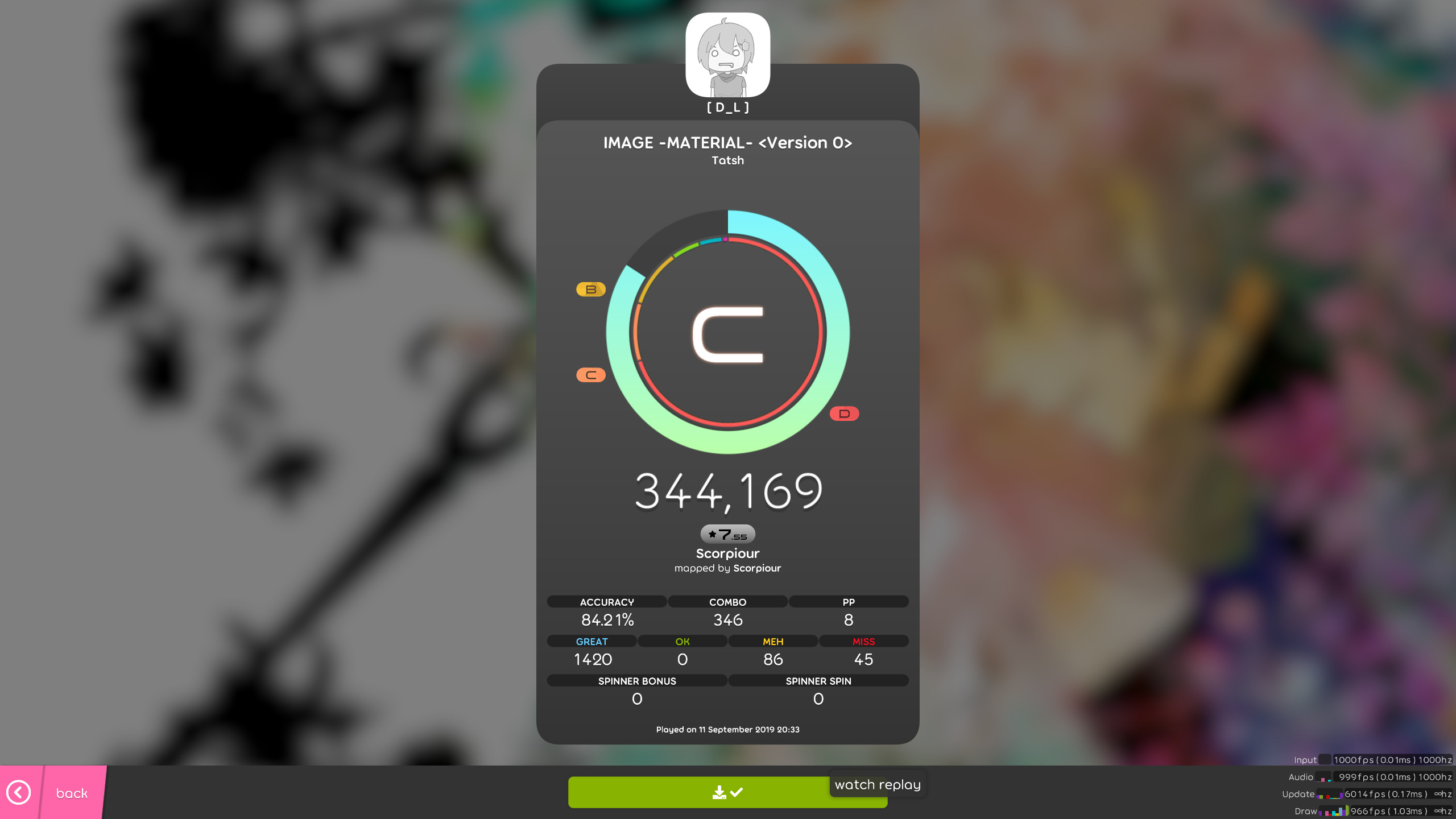 old scores not displaying correctly on the result screen · Issue #11785 ...
