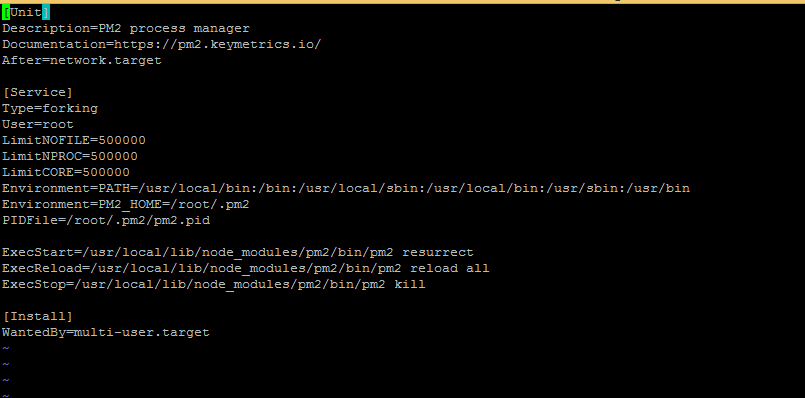 `pm2 Startup` Does Not Work On Rhel 7 · Issue 2377 · Unitechpm2 · Github 