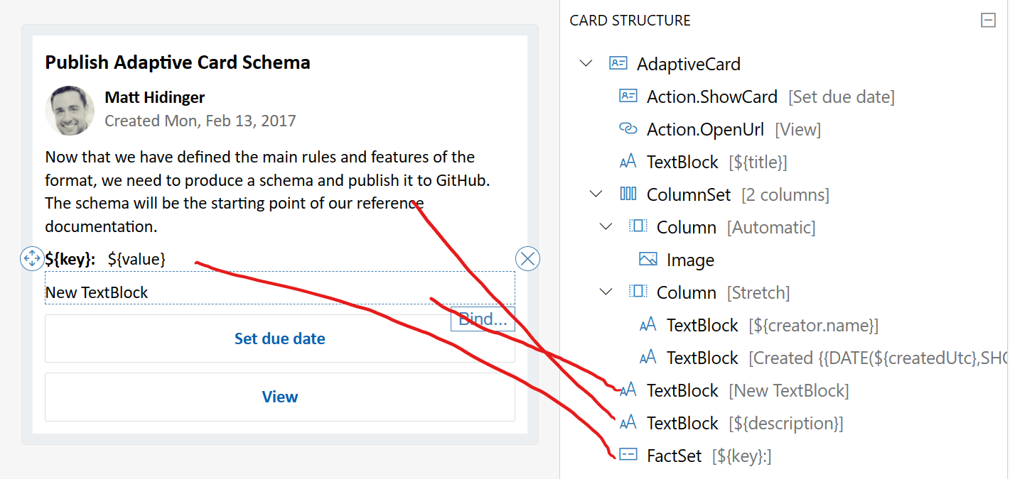 [Designer] Items in `Card Structure` pane are out of order · Issue ...