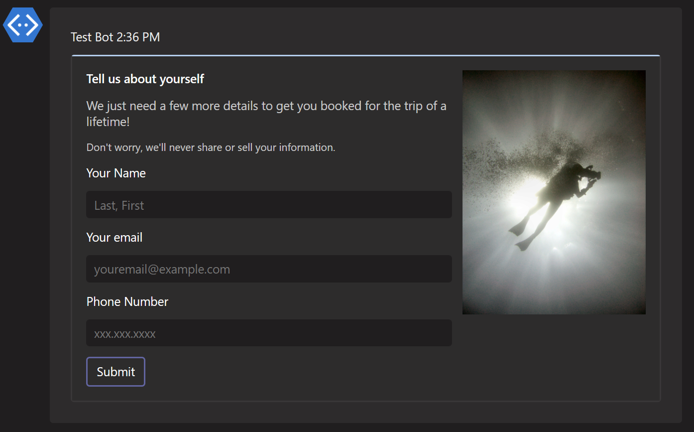 SharePoint Adaptive Card - Dark Mode Color Issue · Issue #6920 ...