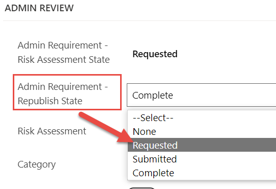 Coe Starter Kit Question Republishing State Resets To Requested · Issue 6923 · Microsoft