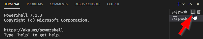 Bring back the split terminal button. · Issue #127975 · microsoft ...