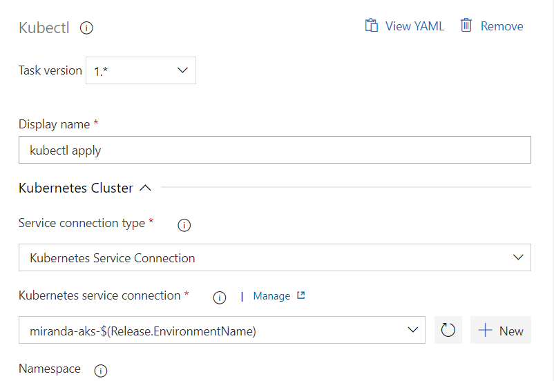 Kubectl: Release variables in K8s Service connection · Issue #11920 ...