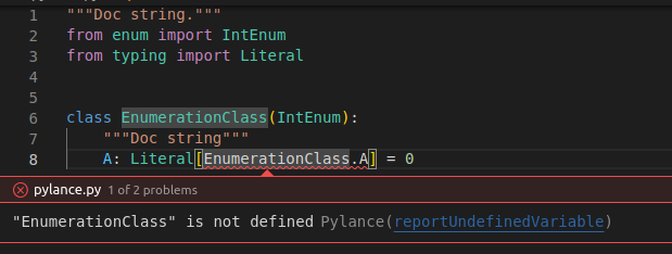 Invalid Type Suggestion · Issue #3824 · microsoft/pylance-release · GitHub