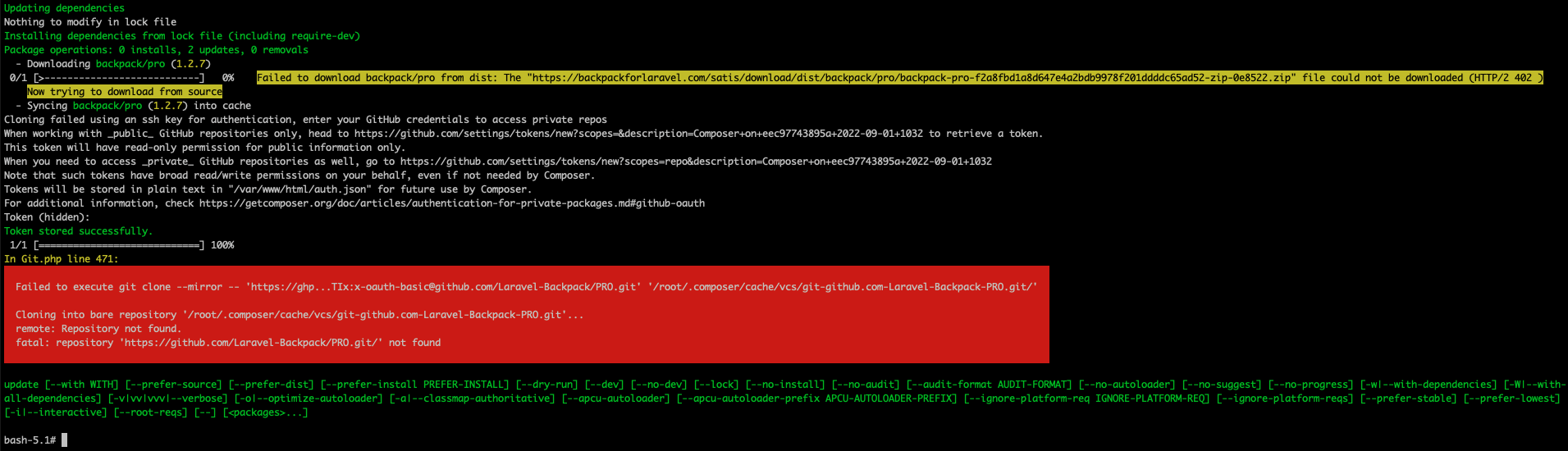 [Bug] Class "Backpack\CRUD\ViewNamespaces" not found in 5.3.6 · Issue #4629 · Laravel-Backpack ...