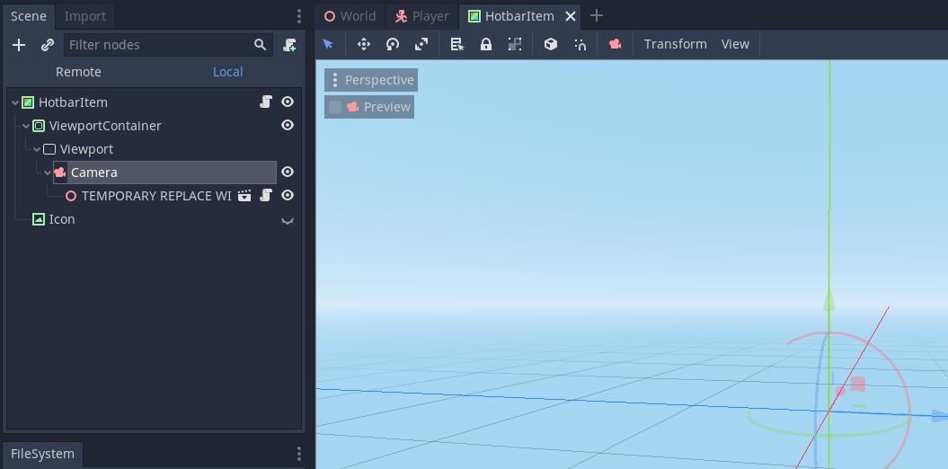 Document Spatial gizmos under Viewport with Own World not appearing in the 3D editor · Issue ...