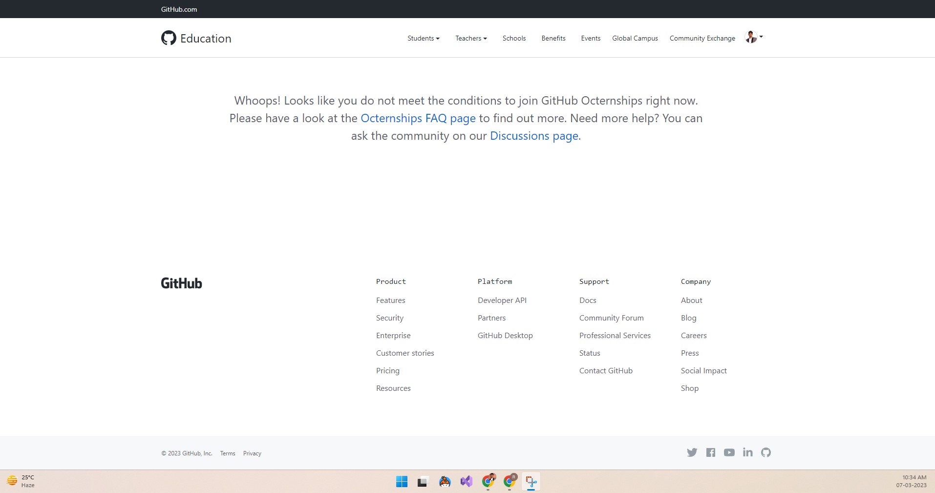 GitHub Octernships - FAQs 🚀 · community · Discussion #49380 · GitHub