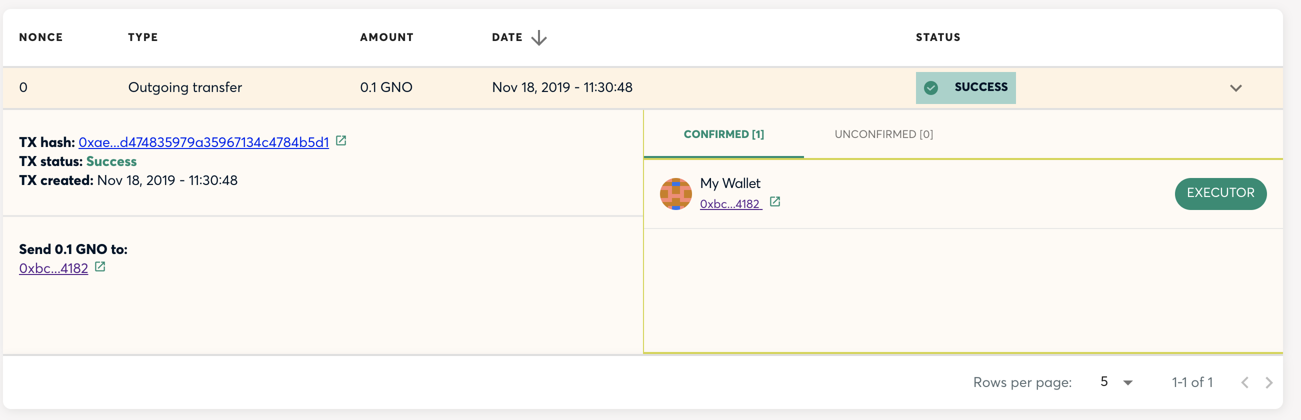 Sending tokens shows up as "custom tx" · Issue #207 · 5afe/safe-react ...