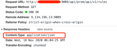 ruler api some return json and others return yaml · Issue #3502 · cortexproject/cortex · GitHub