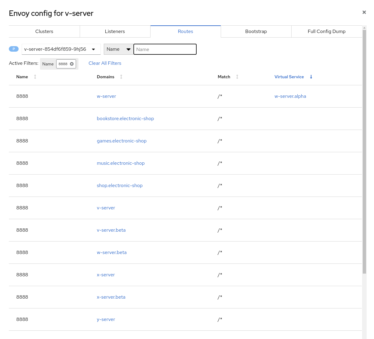 Connect Listeners and Routes in the Envoy Config modal · Issue #4005 ...