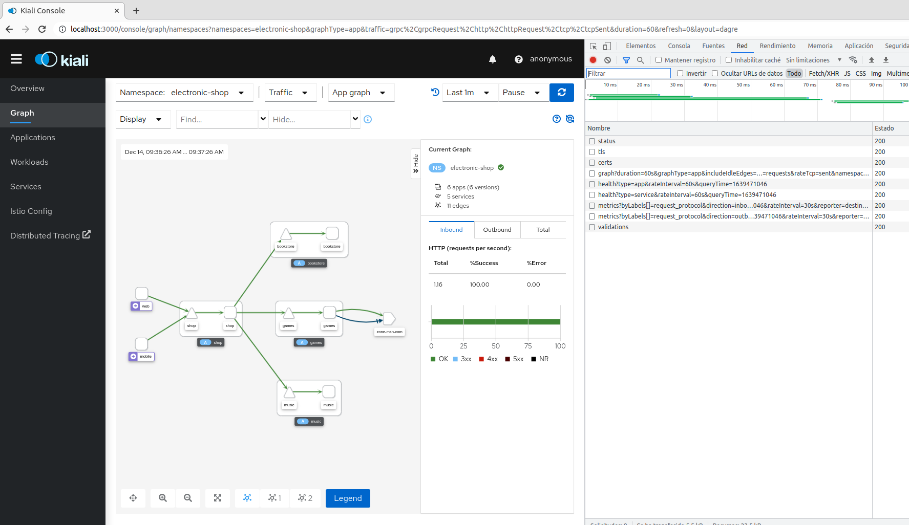 Develop a mock backend server for local UI work in scalability ...