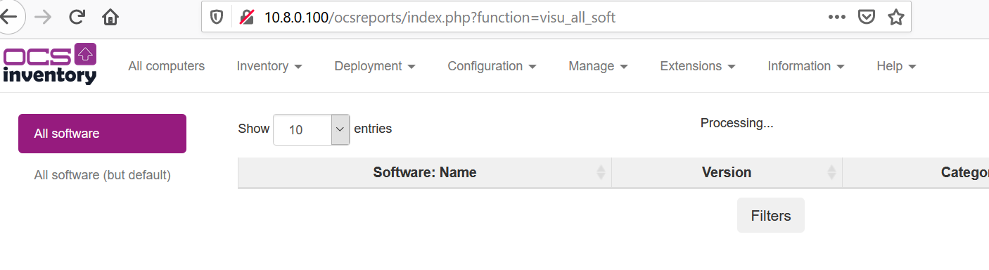 Cannot get inventory details displayed · Issue #1151 · OCSInventory-NG/OCSInventory-ocsreports ...
